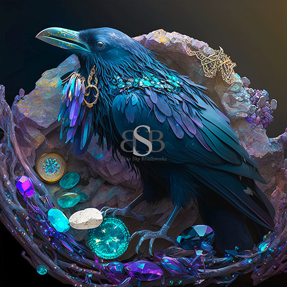 "The Collector" - THE RAVENS – Blue Sky Brushworks
